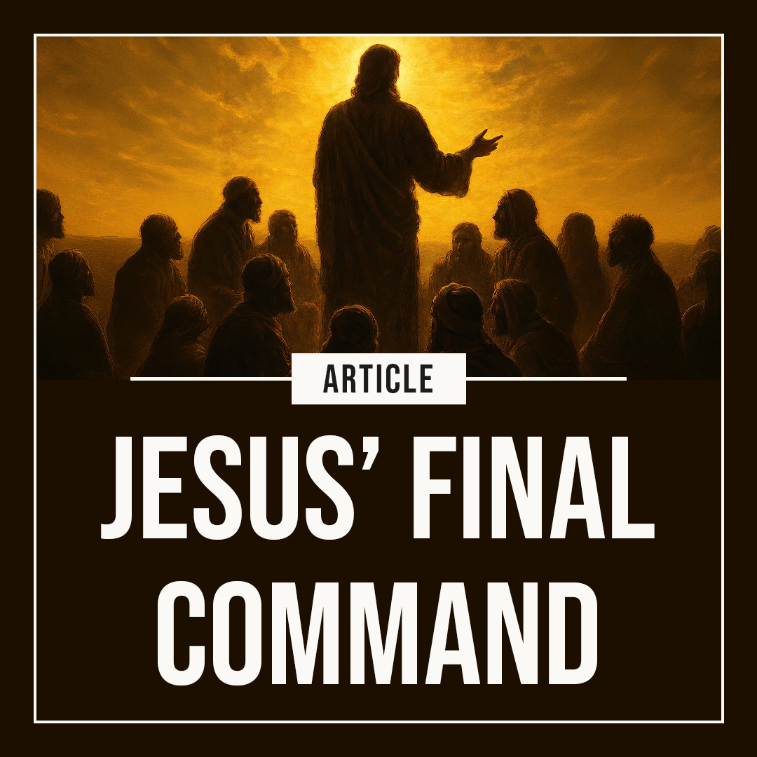 Jesus’ Final Command - Back to the Bible Canada